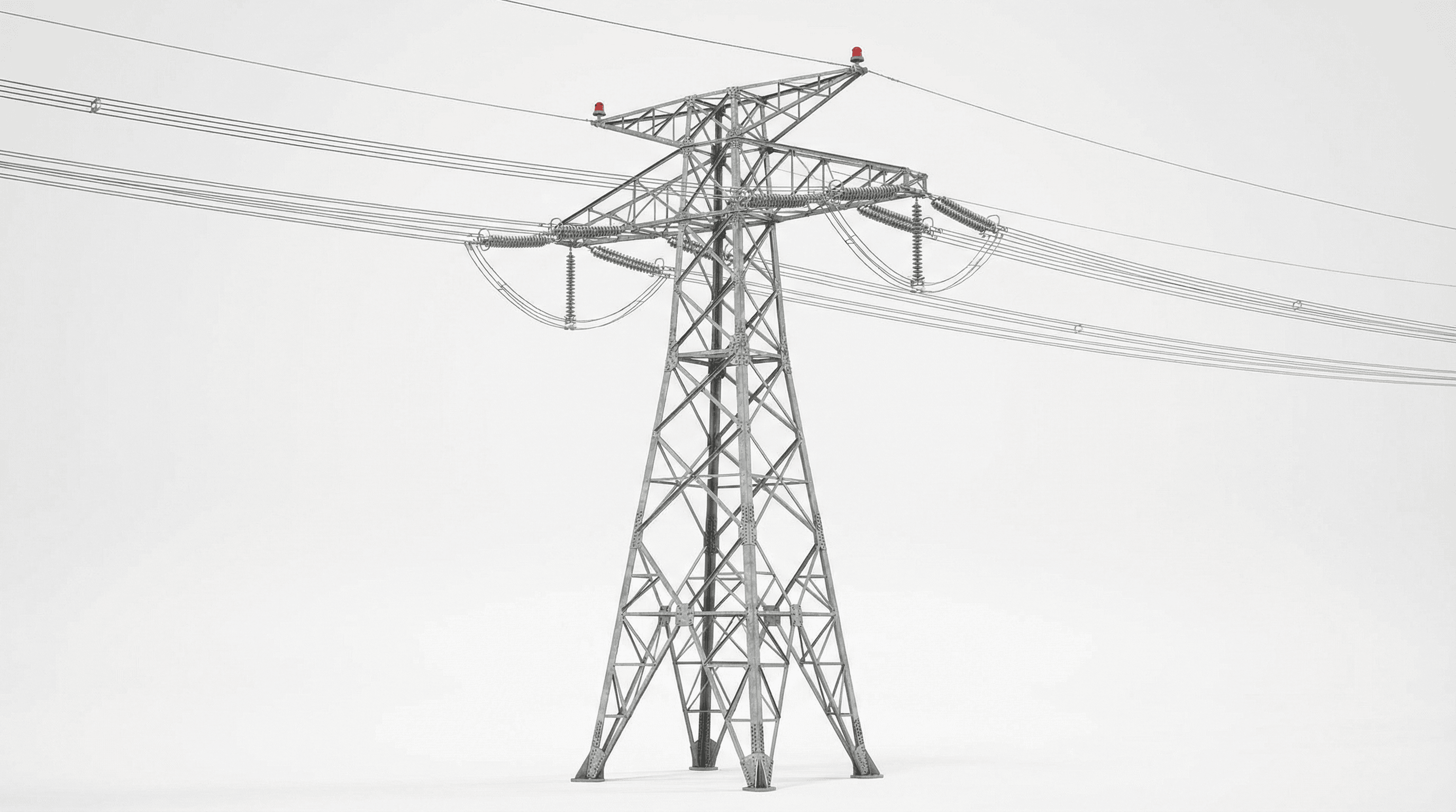 40m River Crossing Tower (110kV) - Heavy-Duty Steel Lattice | SOLARTODO